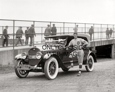 1923 DETROIT TIGER'S HERMAN PILLETTE & HIS BIG LINCOLN AUTOMOBILE PHOTO ...