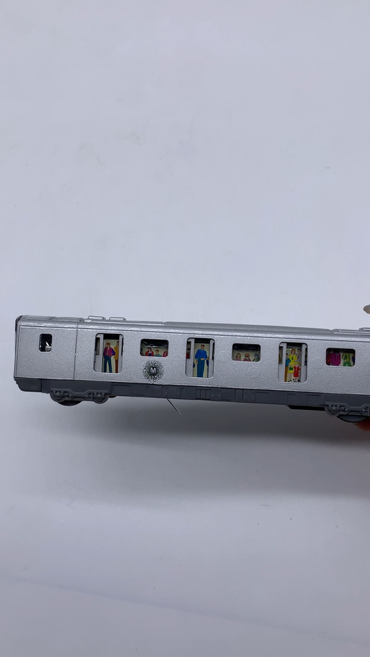 Daron Washington DC Pullback Floor Train Subway Car 7 1/4" with light ...