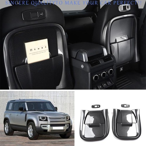 For Land Rover Defender 2020-2024 Carbon Fiber Seat Back Anti-Kick ...