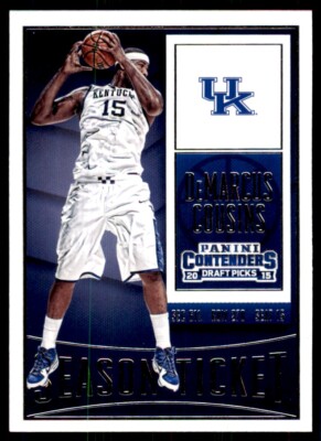 2015-16 Panini Contenders Draft Picks. DeMarcus Cousins Basketball ...