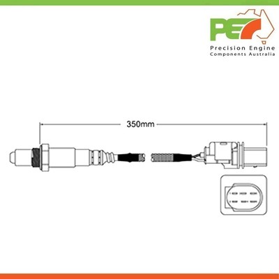 New * OEM * Pre-Cat. Oxygen Sensor For Kia Cerato / Cerato Koup BD 2.0L ...