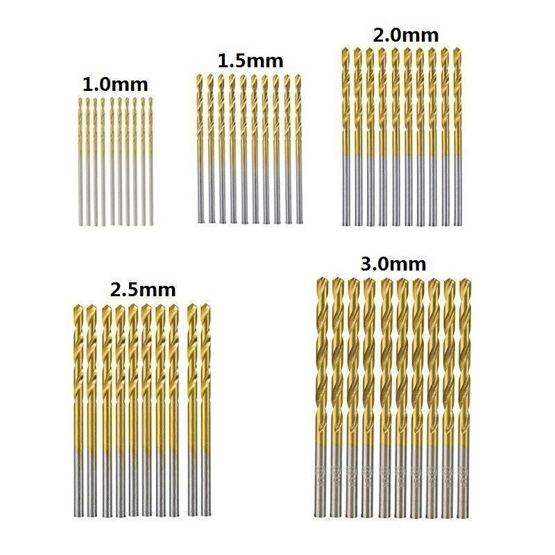 0.4-3.2mm Spiralbohrer Set Pistole Bohrer Holz Metall 50/60/70/150 ...