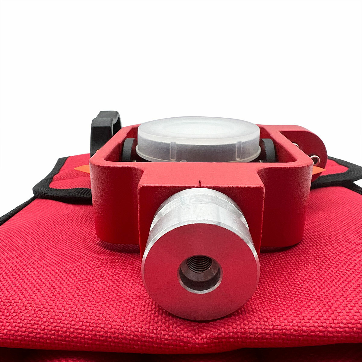 RED COLOR ADS106 MINI PRISM WITH POLES FOR TOPCON SOKKIA NIKON TOTAL ...