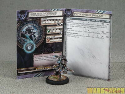 WDS painted Legion of Everblight Lylyth, Herald of Everblight (Variant ...