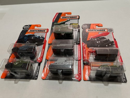 Matchbox Blockade Buster(x3) - Attack Track(x2) & Road Raider(x2) - Lot ...