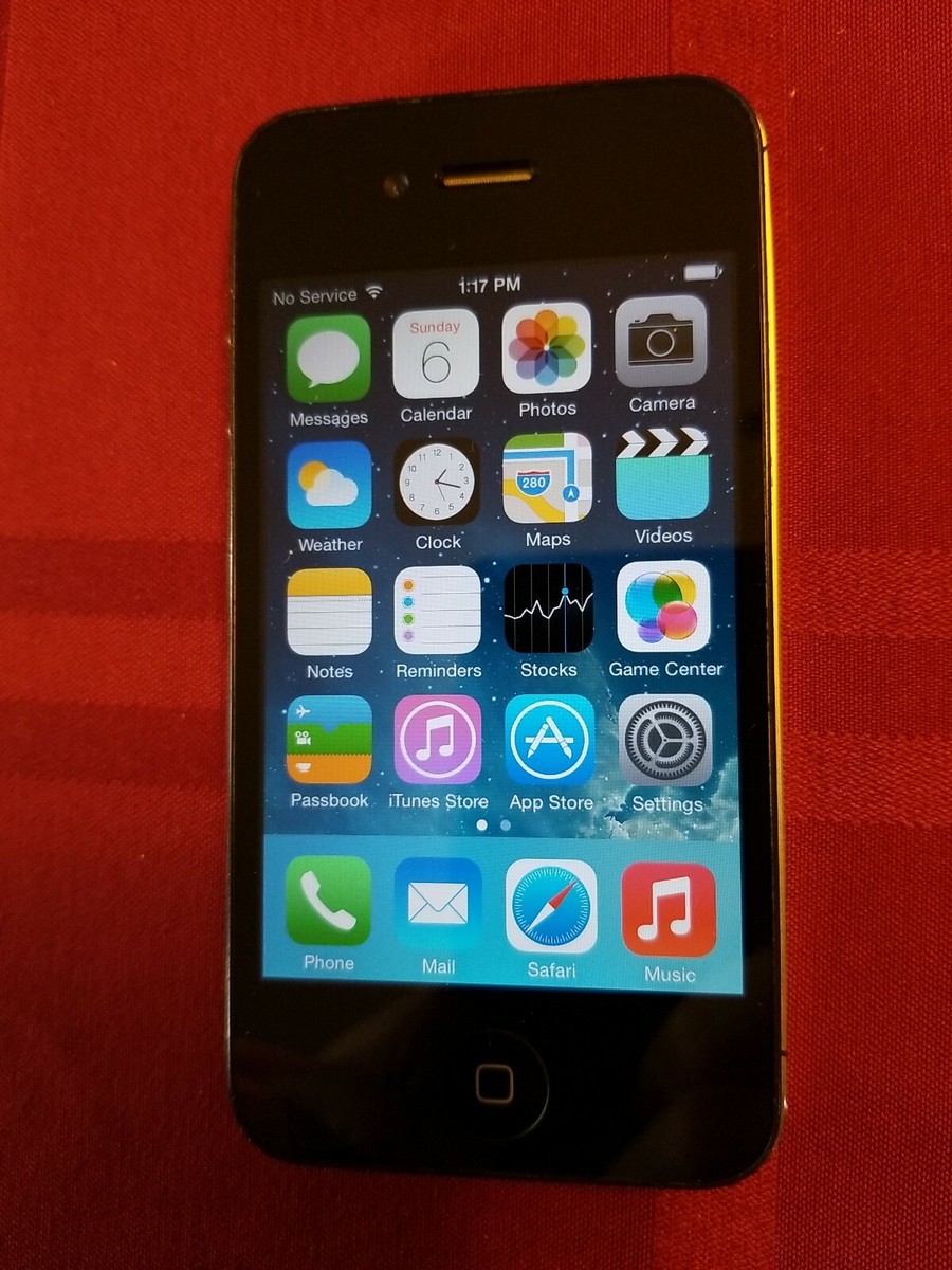 Iphone 4 Negro De Verizon Apple IPhone 7 128 GB In Black For Verizon