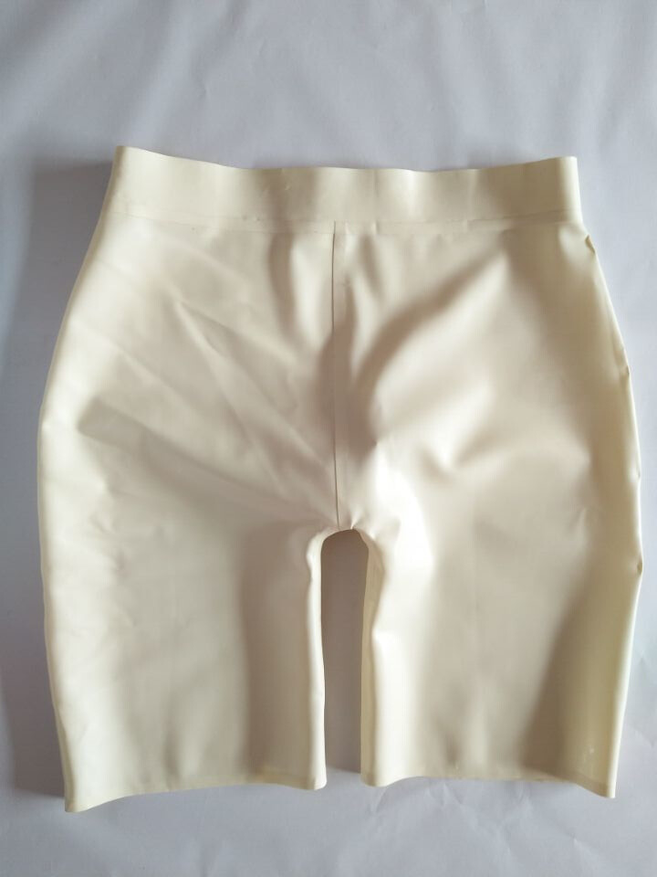 Latex gummi rubber shorts handmade White pants pants Cosplay S-XXL | eBay