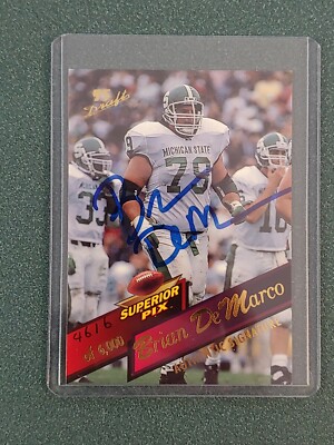 1995 Superior Pix Brian DeMarco Autographed Card - #4616/6000 | eBay