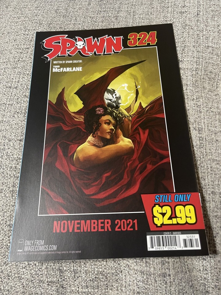Spawn #323 Cover C Barends Clown Variant McFarlane Batman Trick Or ...