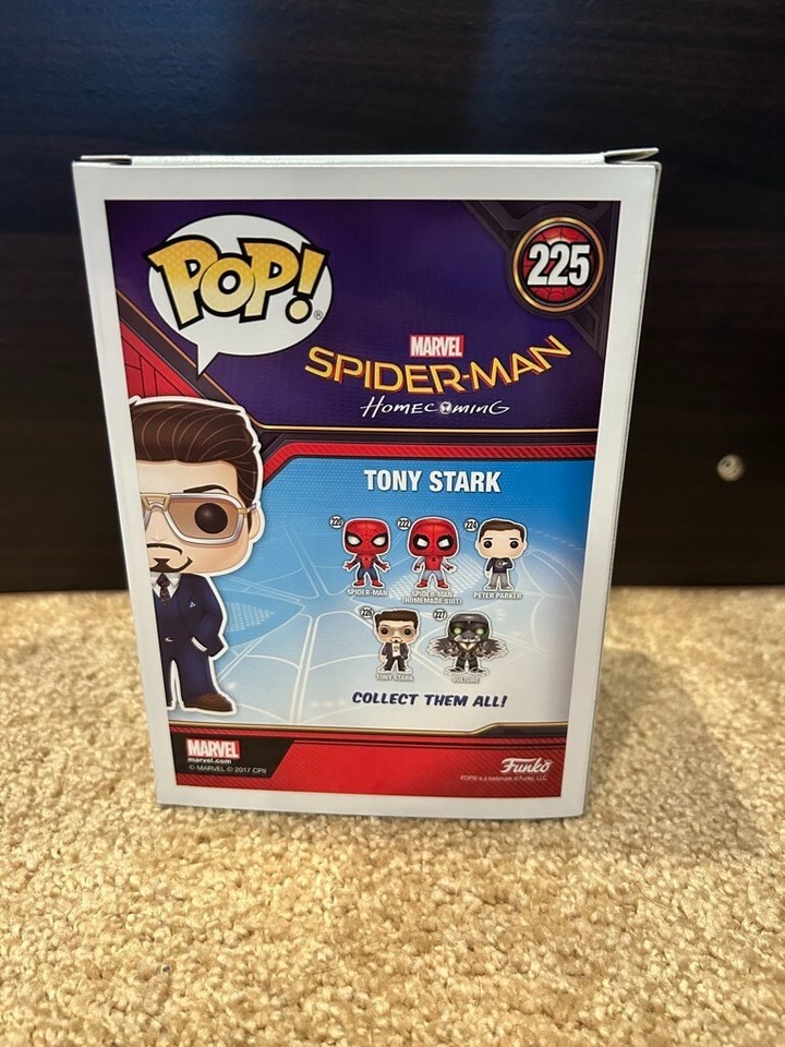SDCC 2017 Summer Convention Exclusive SpiderMan Homecoming Tony Stark ...