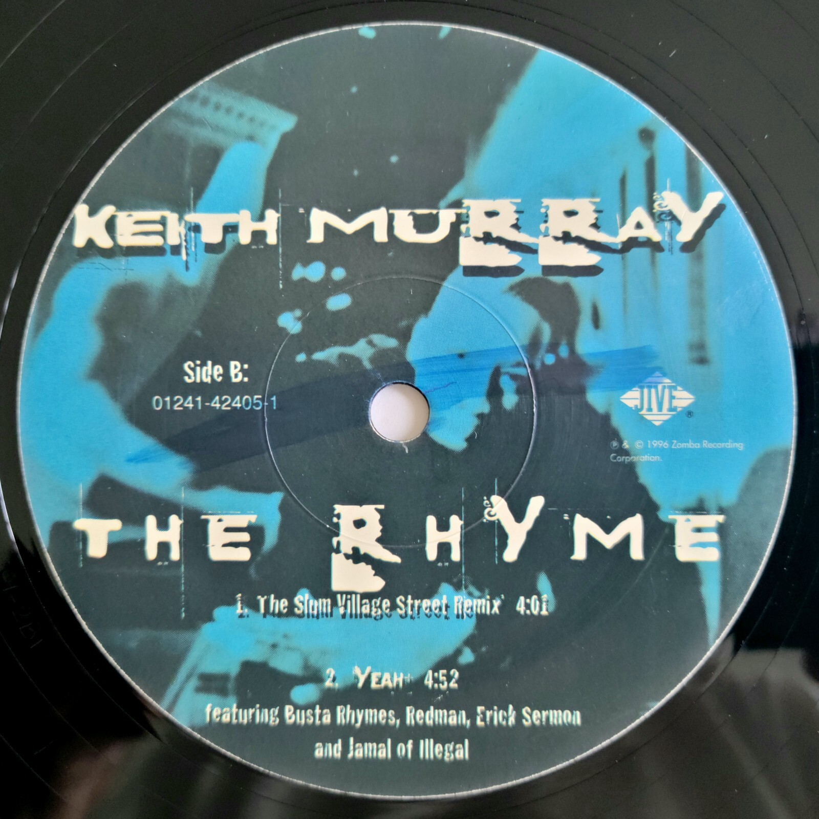 1996 - KEITH MURRAY - THE RHYME / YEAH - JIVE ORIGINAL - BUSTA RHYMES ...