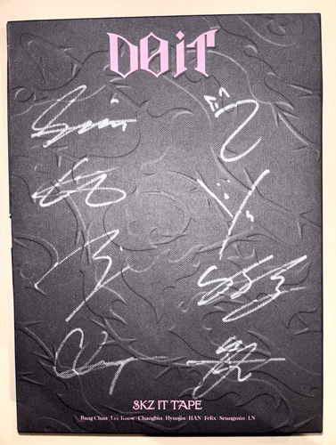 STRAY KIDS - DO IT ALBUM CD Hand Autographed(Signed) Full Group DO | eBay