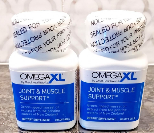 Omega XL Great HealthWorks 120 Softgels 2 Month Supply New Sealed Exp ...
