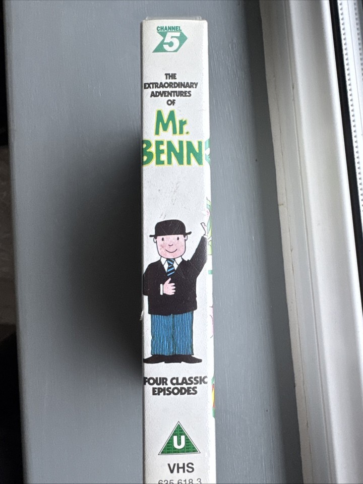 The Extraordinary Adventures of Mr. Benn 4 Classic Adventures VHS Video ...