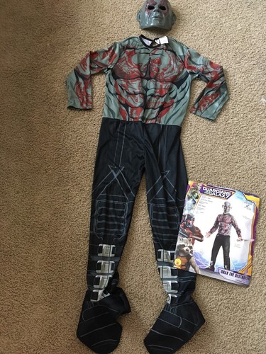 Rubies Drax The Destroyer Guardians Of The Galaxy Boys Marvel Costume ...