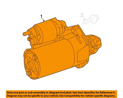 MERCEDES OEM 19-20 C300 Electrical Starter-Starter 2649060400 | eBay