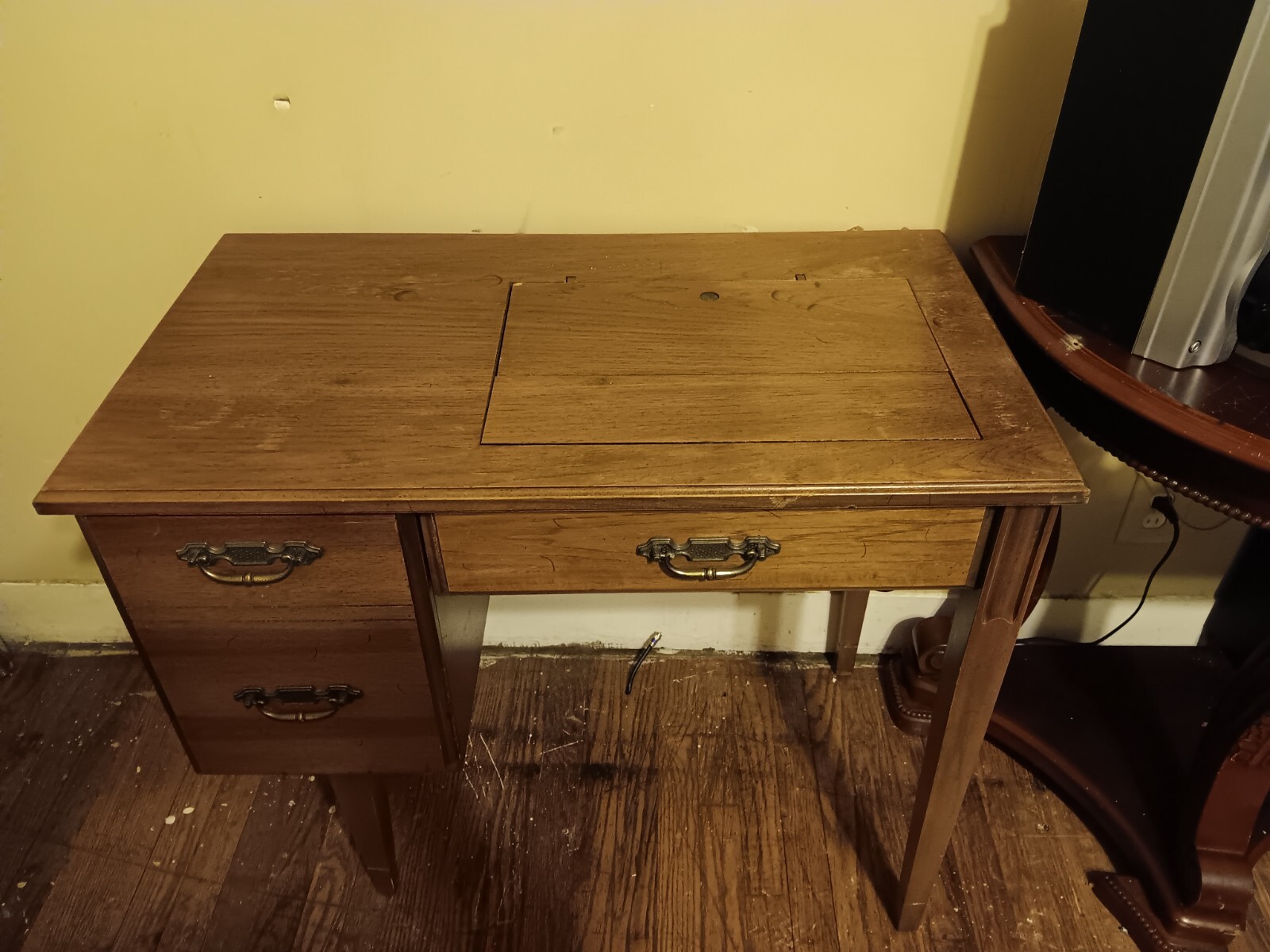 1964 singer sewing machine vintage in cabinet | eBay