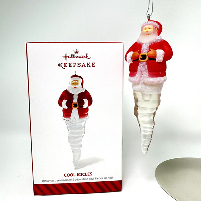 Hallmark Keepsake Ornament 2014 COOL ICICLES #2 in Series SANTA CLAUS ...