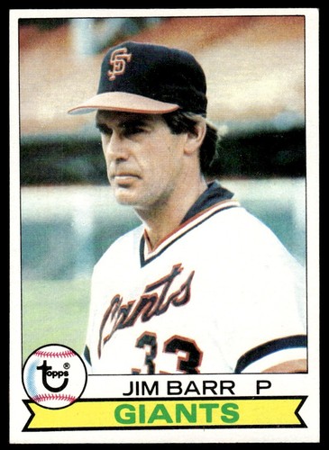 1979 Topps Baseball Jim Barr San Francisco Giants #461 | eBay