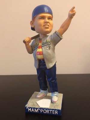 Brewers Sandlot Bobblehead Milwaukee Bobble Head Ham Porter Hambino ...
