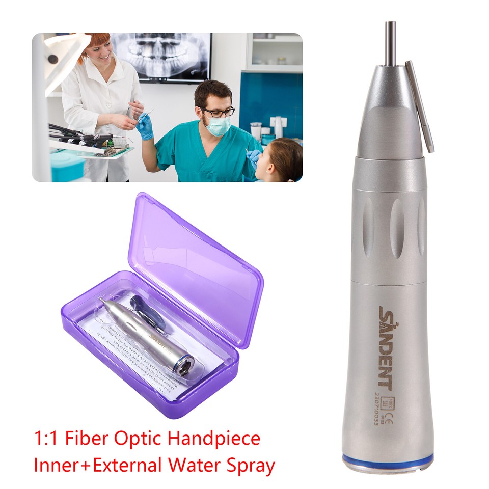 Dental Surgical Handpiece 20:1 Implant Contra Angle 1:1 Straight ...