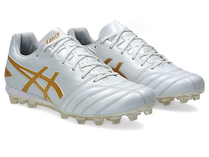 ASICS Soccer Cleats DS LIGHT PRO AG 1103A096.101 White / Pure Gold | eBay