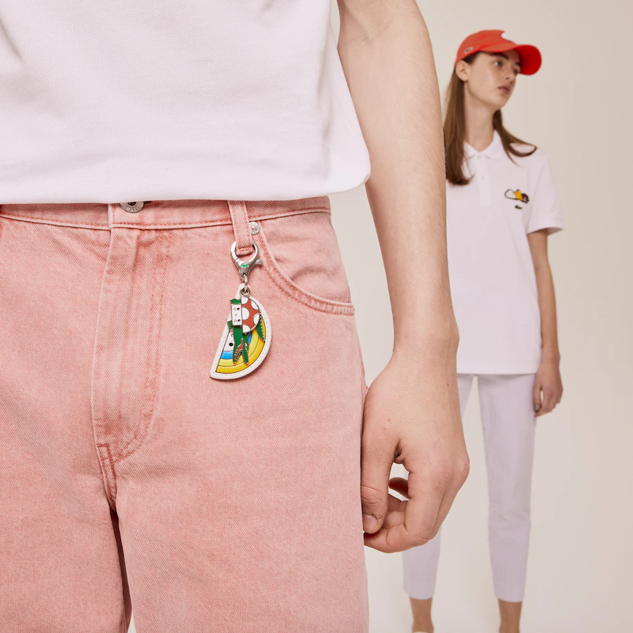 Lacoste x FriendsWithYou Coloured Metal Charm Keyring NH3207-E86 Indien ...