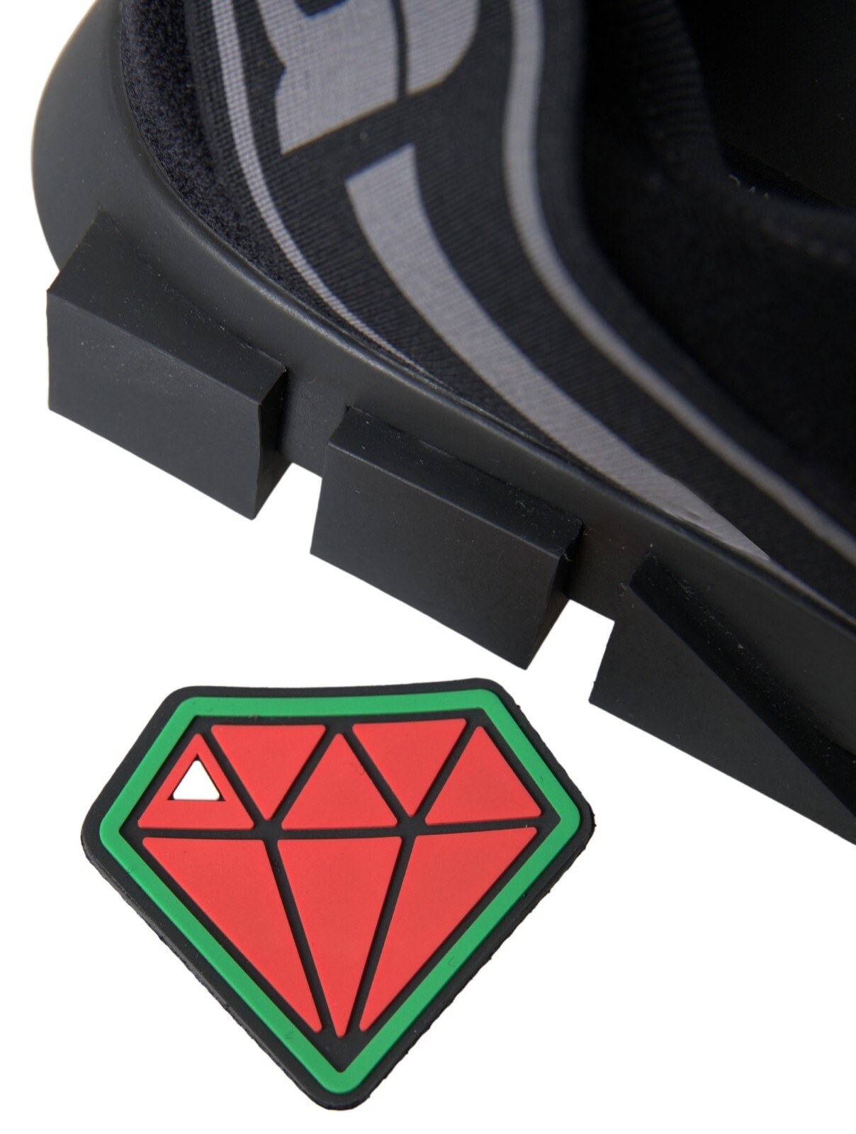 DOLCE & GABBANA Patch Red Green Diamond PVC Sticky for Sneakers ...