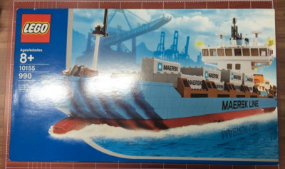 Lego 10155 Maersk Line Container Ship Sealed | eBay