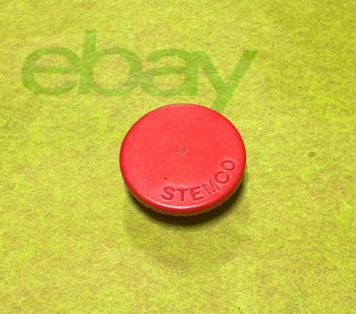 359-5915 / 3595915 Genuine Stemco 3/4 Inch Red Hub Cap Plug - New | eBay