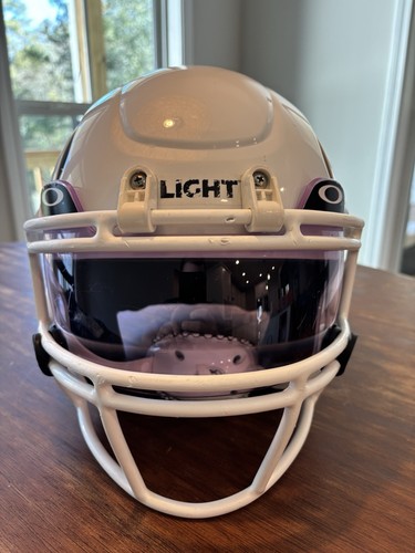 Youth LIGHT LS2 White Football Helmet - MED | eBay