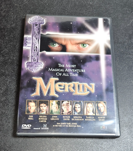 Merlin (DVD, 1998) Sam Neill Rare TV Miniseries Fantasy Action ...