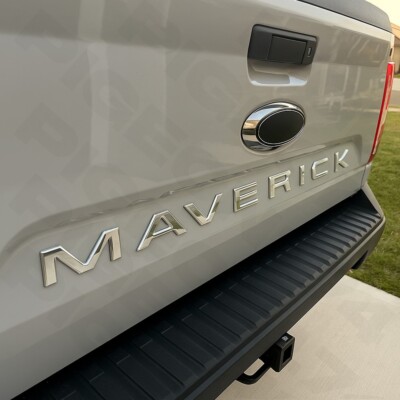 2022-2025 Tailgate Letter For Maverick Accessories Emblem Chrome Raised ...