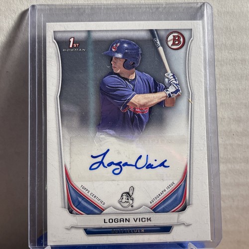 Logan Vick 2014 Bowman #PALV Auto Baseball Card | eBay