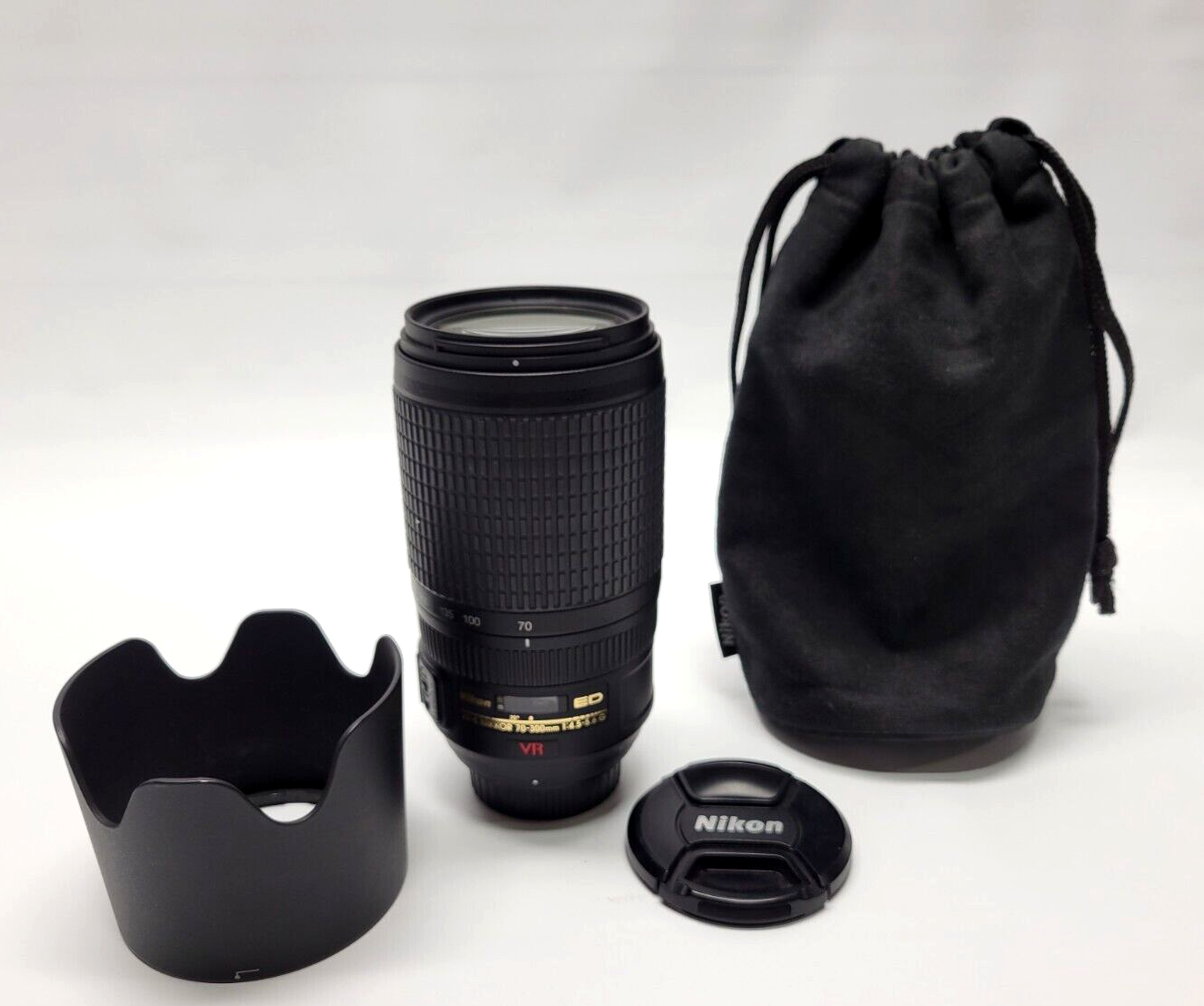 Nikon VR AF-S NIKKOR Zoom Lens 70-300mm f/4.5-5.6 G VR ED read | eBay
