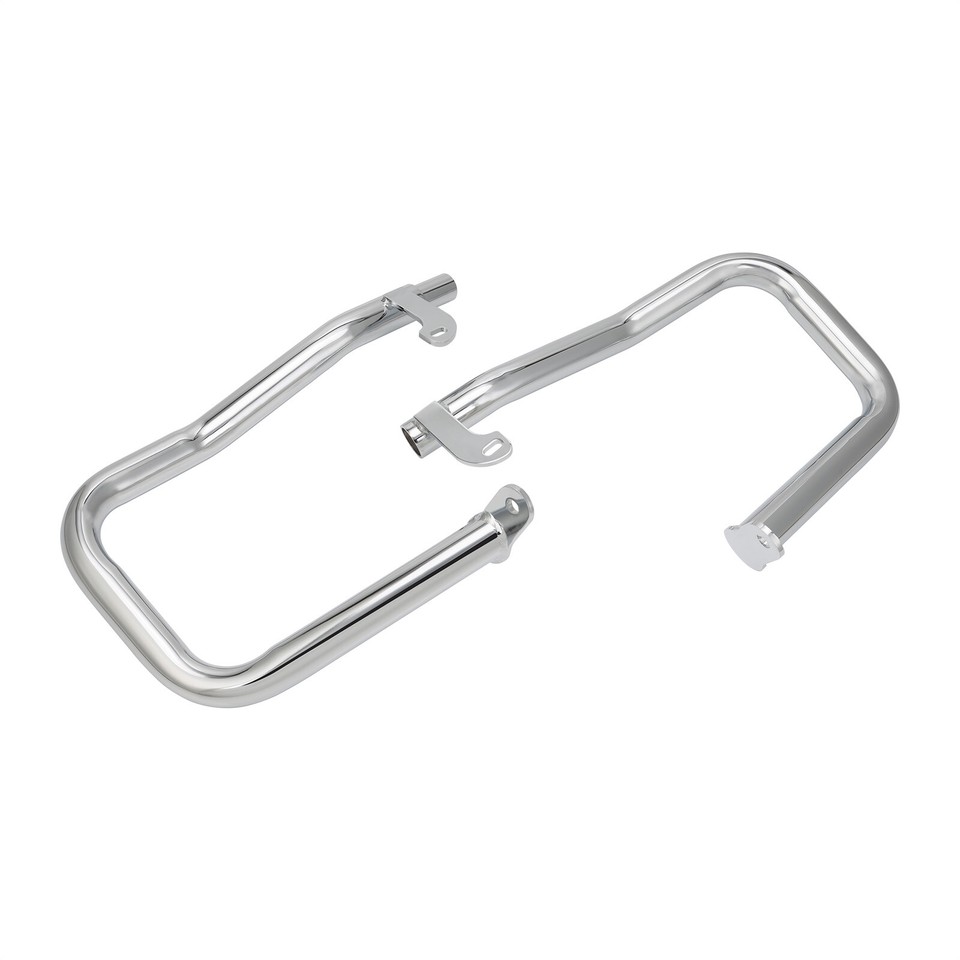 Chopped Engine Guard Crash Bar For Harley Road King Street Glide FLHX ...
