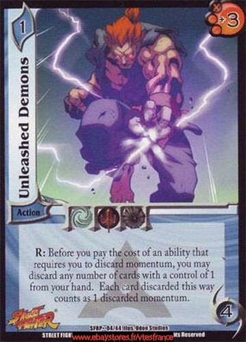 Unleashed Demons - Action [SFBP] Universal Fighting System CCG | eBay