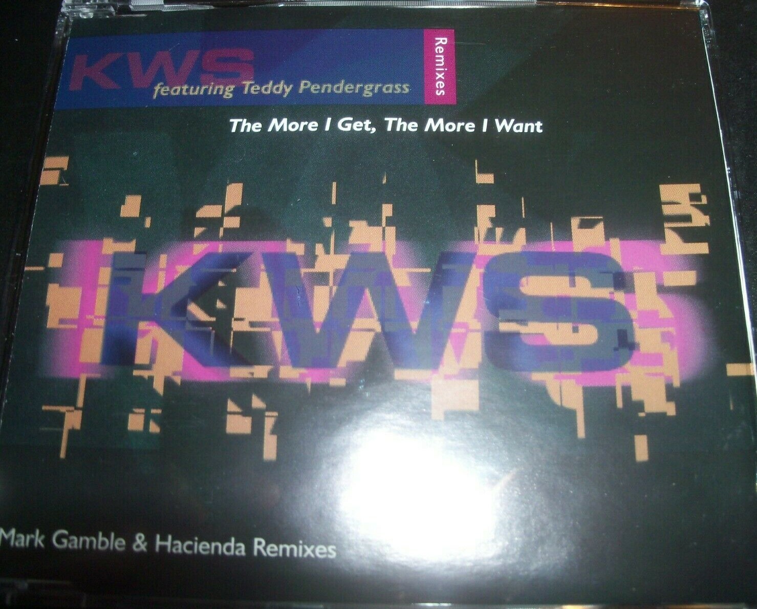 KWS Feat Teddy Pendergrass ‎The More I Get The More I Want (Remixes) CD ...