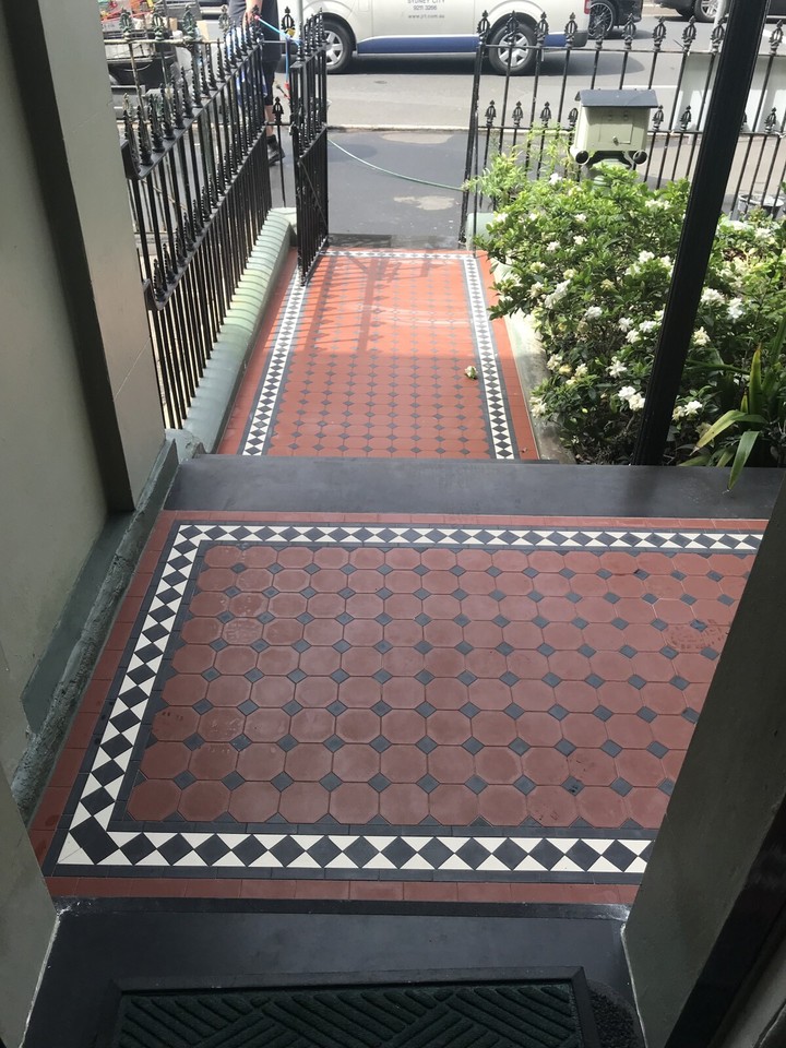 Traditional federation floor tiles / Victorian & Federation tiles ...