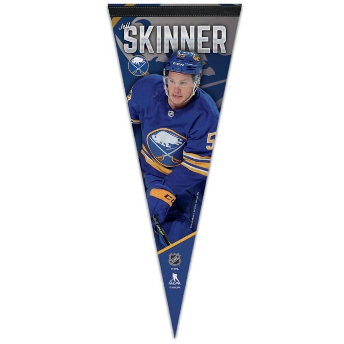 JEFF SKINNER BUFFALO SABRES PREMIUM QUALITY PENNANT 12"X30" BANNER NHL ...