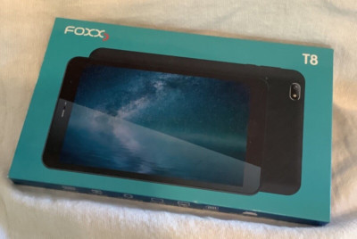 FOXX T8 Tablet Box 4G LTE Android EMPTY BOX ONLY!! Storage Collecting ...