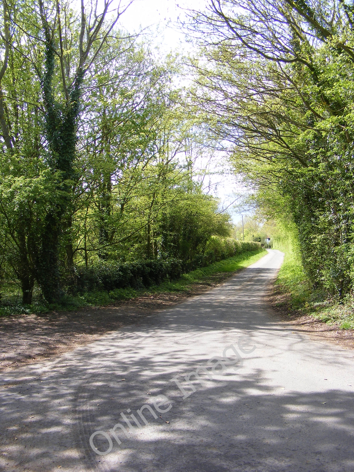 Photo 12x8 Church Lane, Brundish Brundish/TM2769 Looking towards the ...
