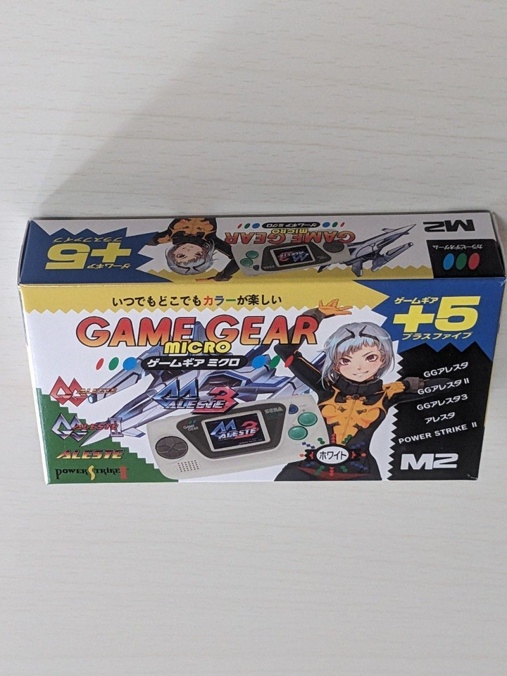 [Factory-Sealed NEW] SEGA Game Gear Micro White Big Window Micro White ...