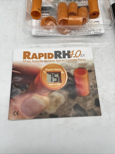Wagner Rapid RH 4.0 EX Concrete Moisture Testing Sensor Kit | eBay