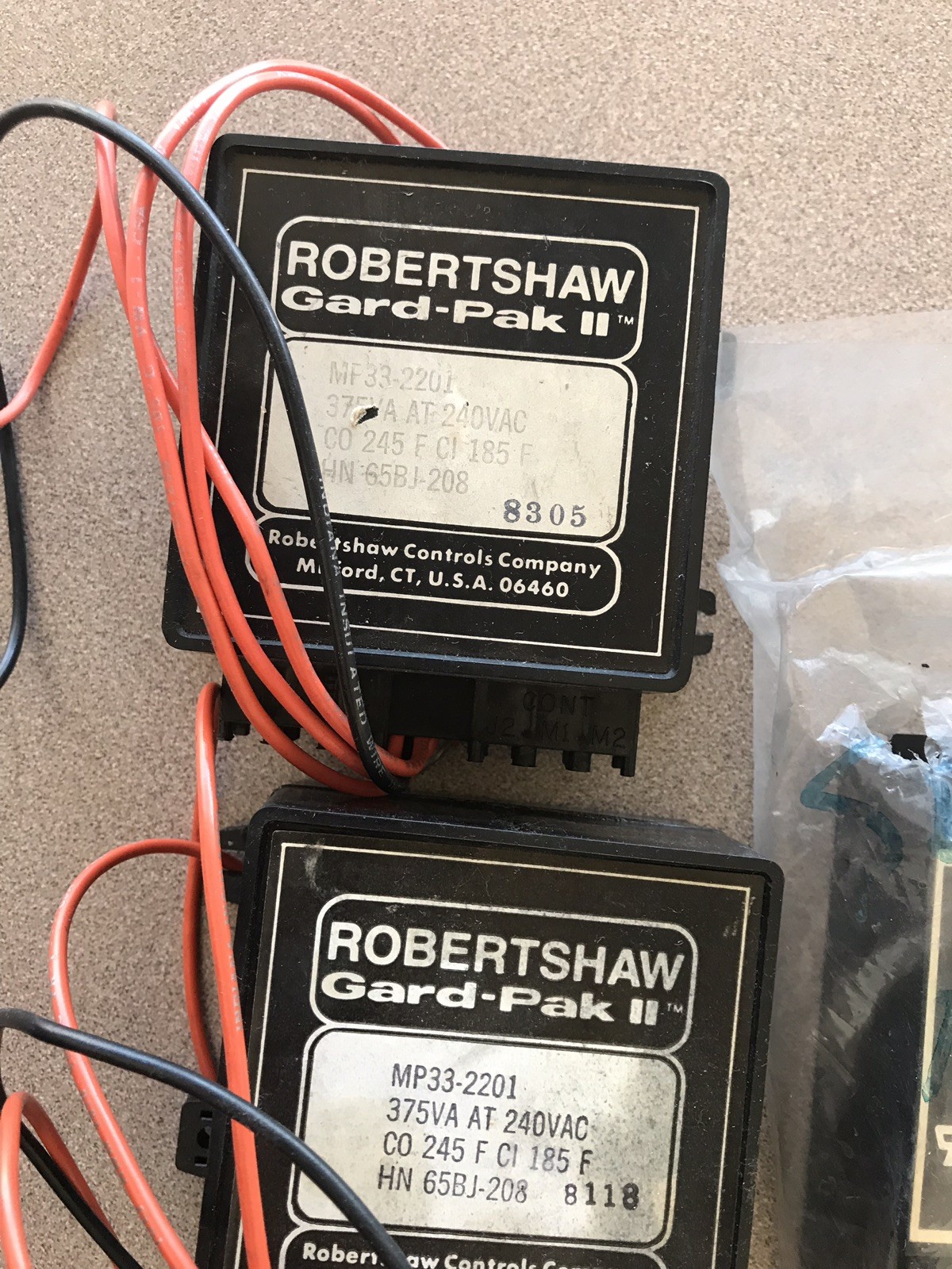 Robert Shaw MP-2201 Gard-Pak ll Copeland Motor Protector Modual | eBay