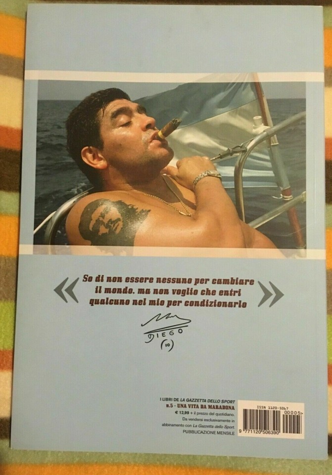 Book A Life Of Maradona 50 Years Of The Genius Who Changed Football ...