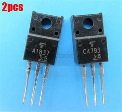 2Pairs 2SA1837/2SC4793 A1837 C4793 Transistor gk | eBay