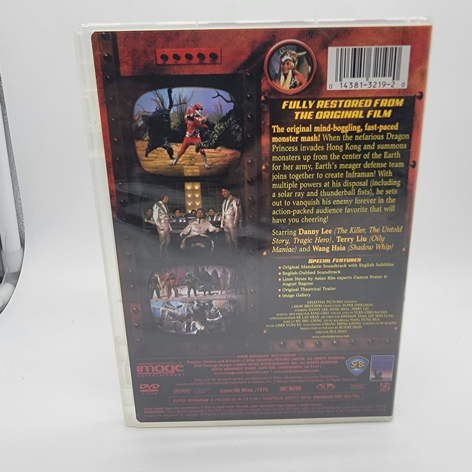 Super Inframan (DVD, 2006) 14381321920| eBay
