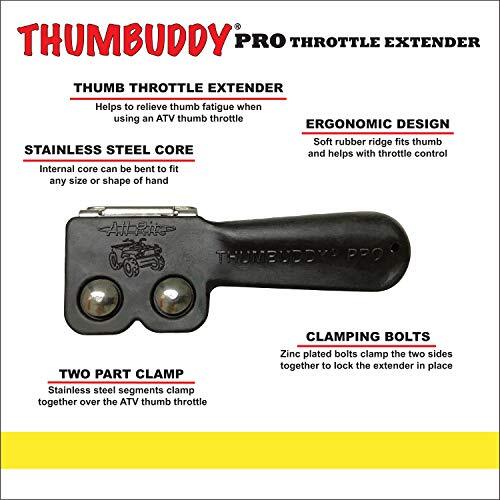 Thumbuddy Pro ATV Throttle Extender - Model TB2 | eBay