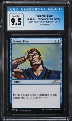 MAGIC THE GATHERING MTG 30TH ANNIVERSARY EDITION PSIONIC BLAST #74 CGC 9.5 | eBay